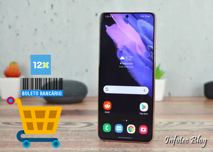 Como comprar celular parcelado no boleto?